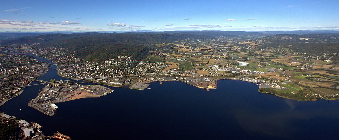 Starter planlegging av Fjordbyen Lierstranda